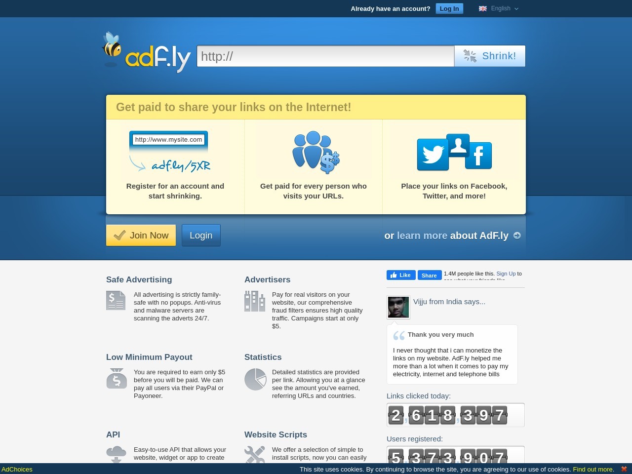 AdFly - Marketing Toplist
