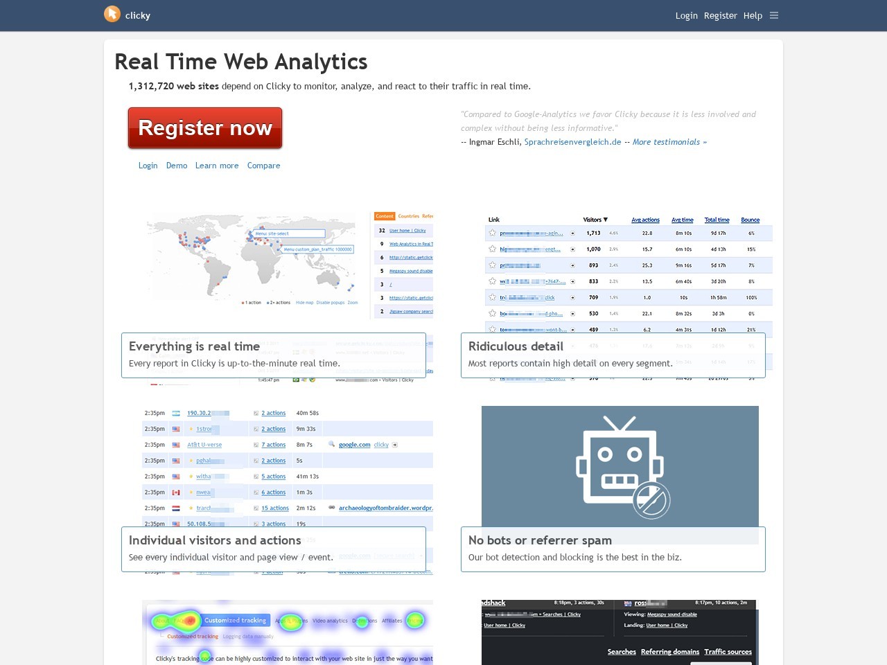 Clicky - Marketing Toplist