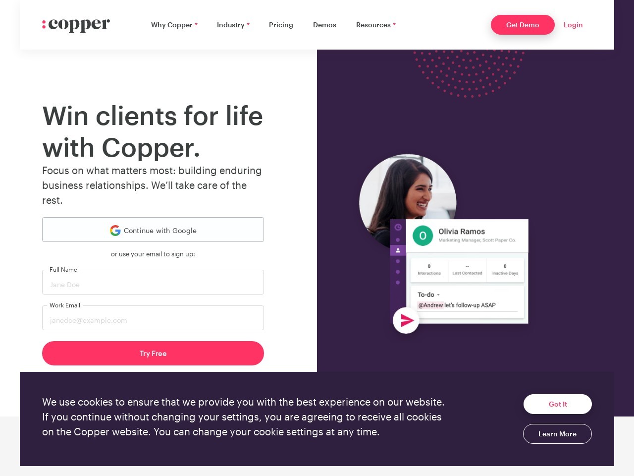 Copper - Marketing Toplist