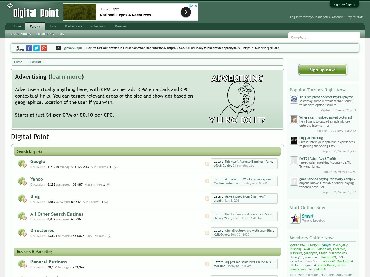 Digital Point - Marketing Toplist