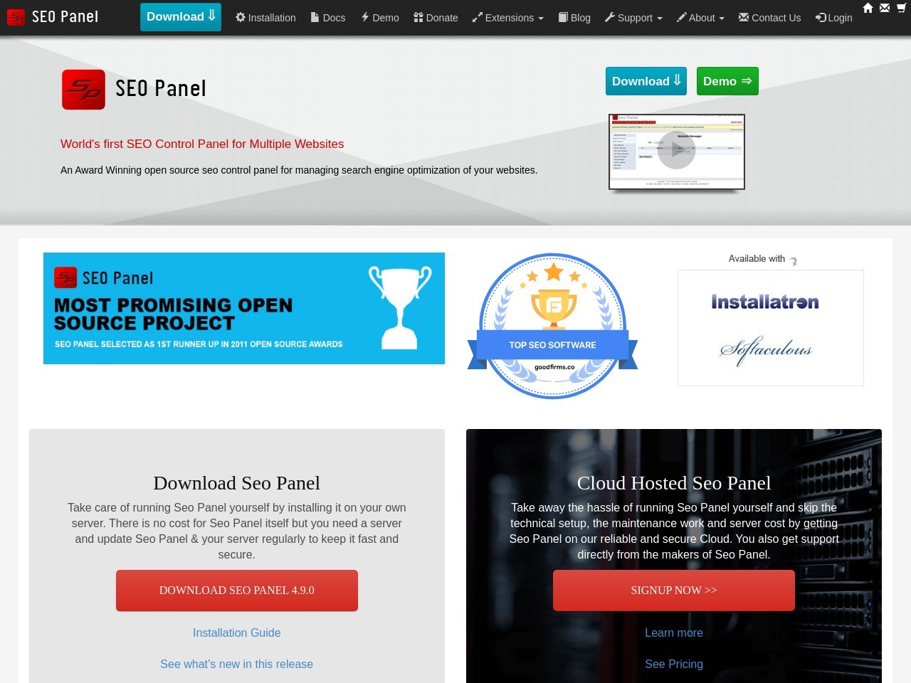SEO Panel - Marketing Toplist