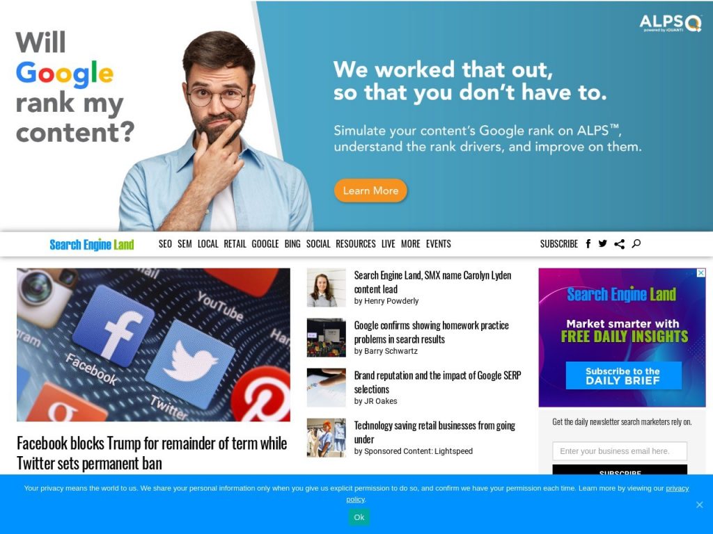 Search Engine Land - Marketing Toplist