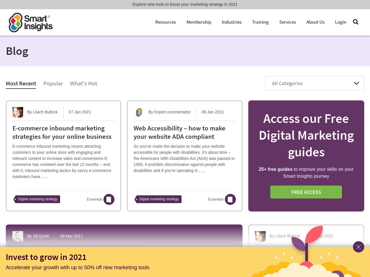 Smart Insights Blog - Marketing Toplist