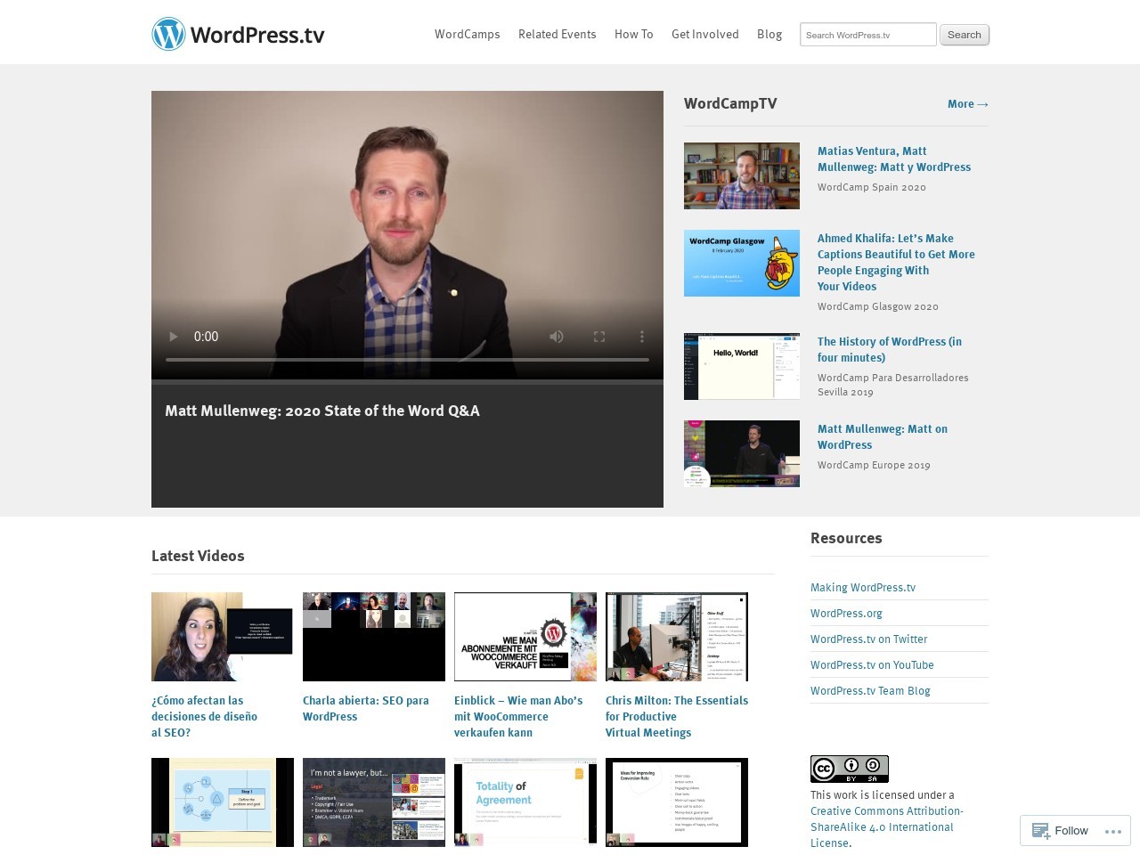 WordPress.tv - Marketing Toplist