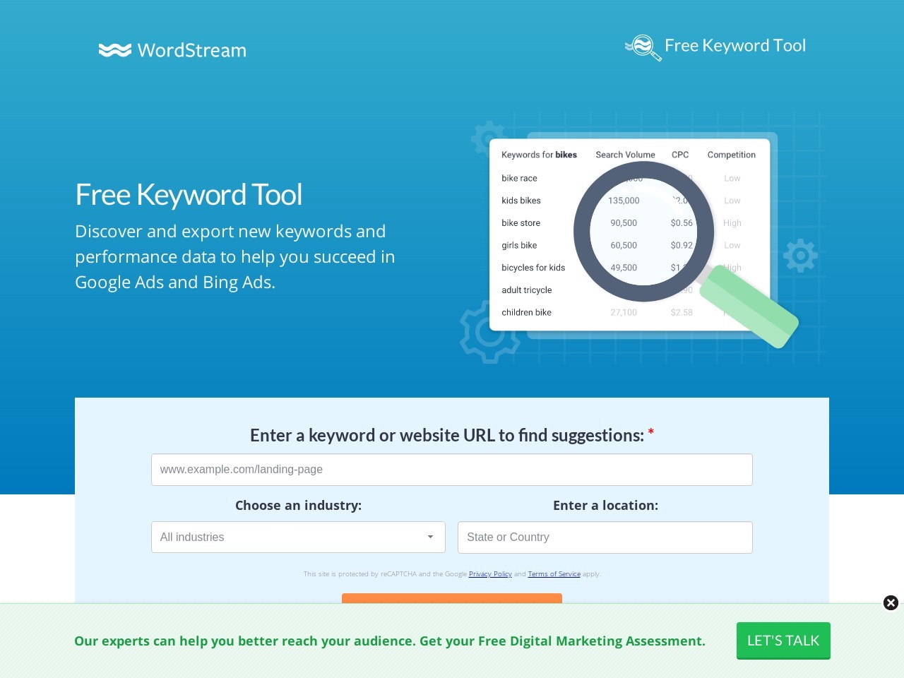WordStream - Marketing Toplist