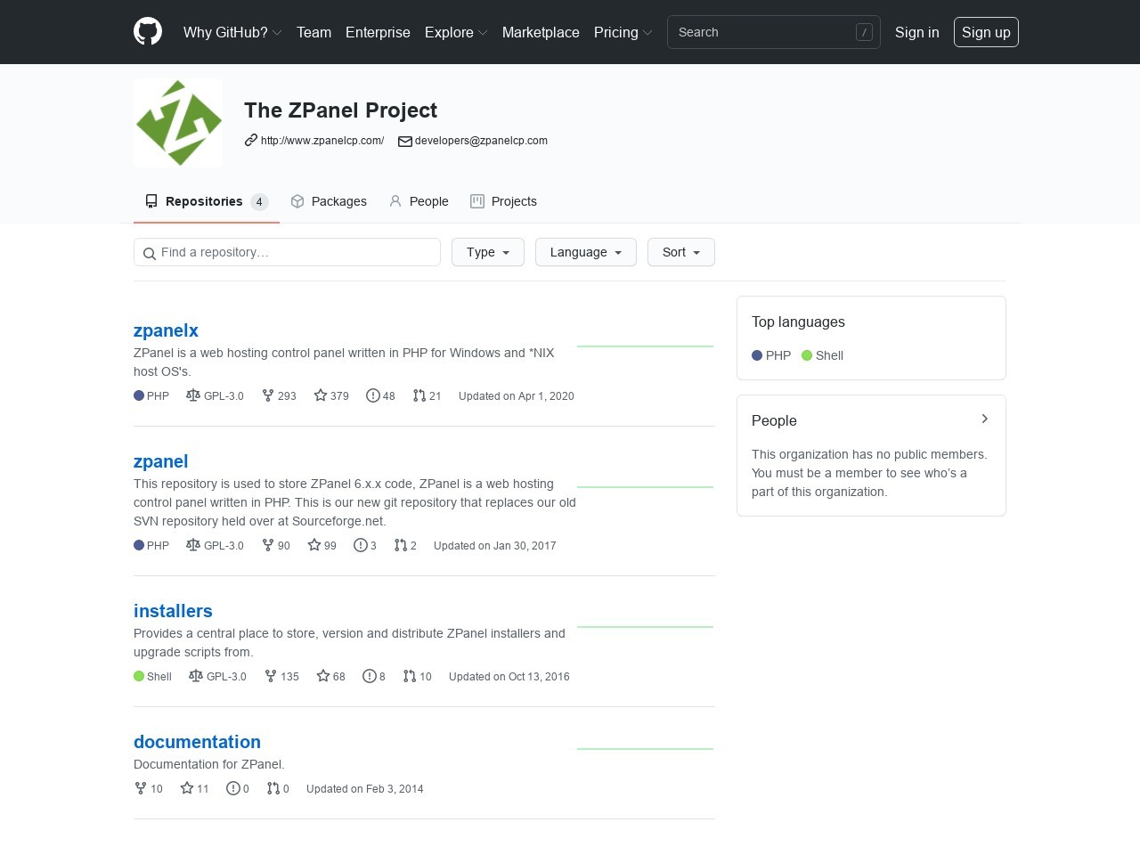 ZPanel - Marketing Toplist